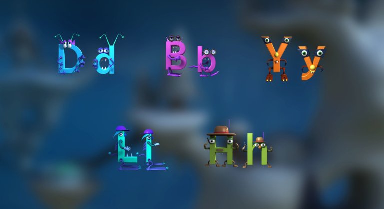 ABC Monster - Game Art Direction and UI/UX Design